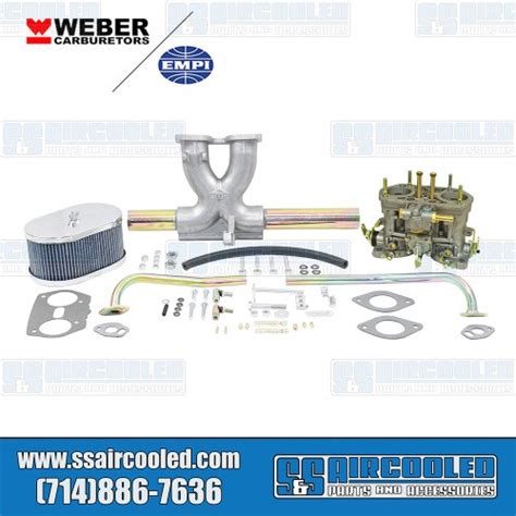 Weberempi Vw Carburetor Kit Single 40mm Idf Wair Filter Vw Bug