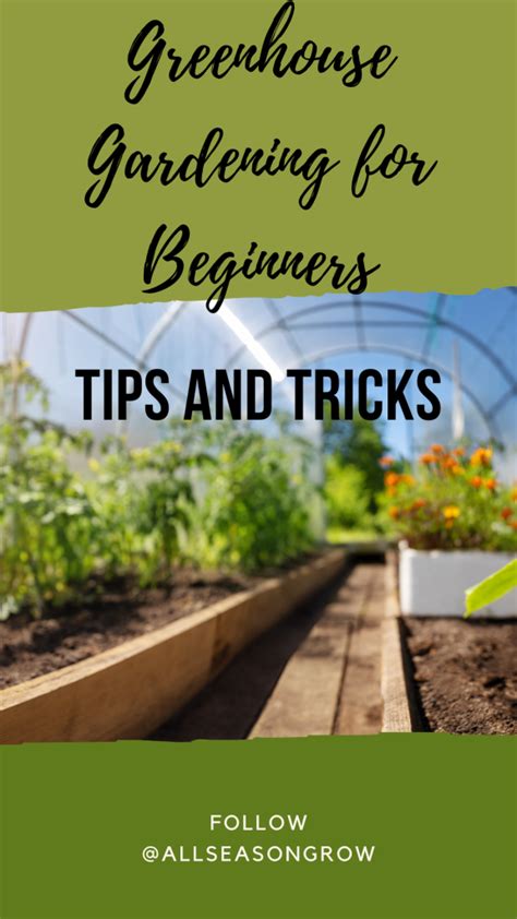 Greenhouse Gardening For Beginners All Season Grow