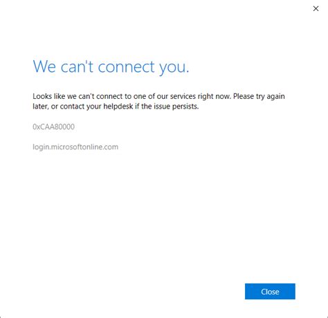 Windows Outlook 2019 Shows Error 0xCAA80000 After Migration To