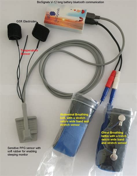 Professional Biofeedback Device With 5 Sensors Bluetooth Connectivit Biosignals Limited