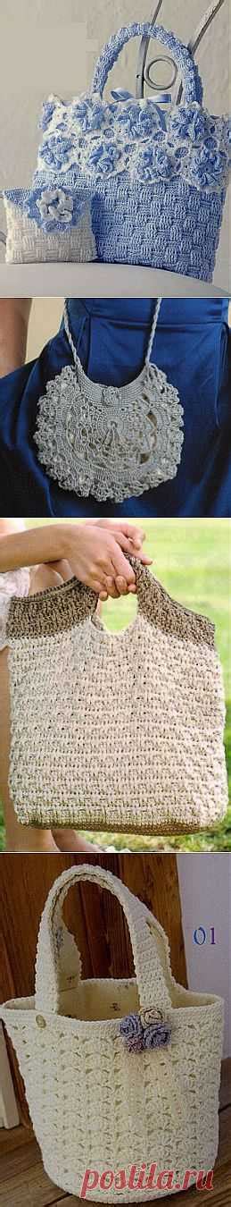 Как связать сумку крючком «ОЧумелые ручки Постила