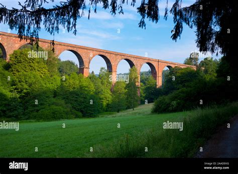 Bundesrepublik Deutschland Hessen Erbach im Odenwald Himbächl Viadukt Stock Photo Alamy