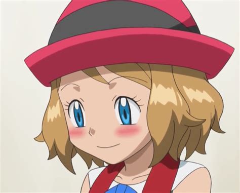 Pokemon The Series Xy Serena Blushing By Thegamingmasterguys On Deviantart