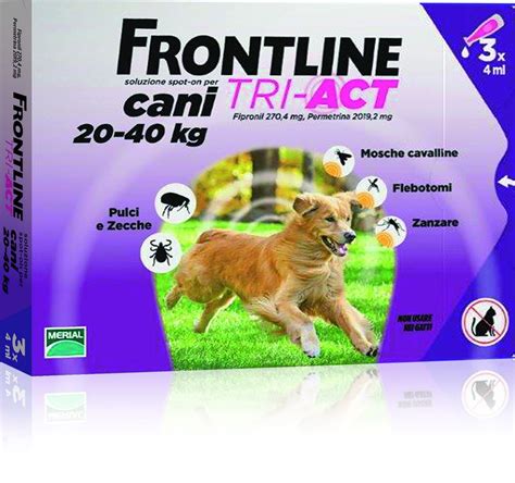 Frontline Tri Act Kg Pipete RON PetMart PetShop