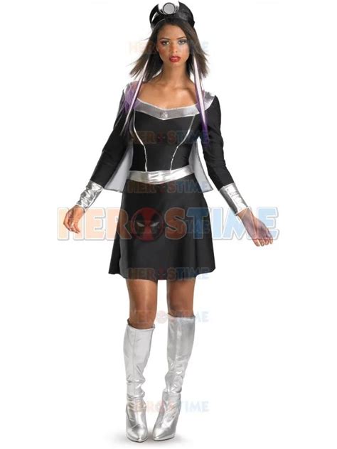 Buy Black And Silver Spandex X Men Storm Superhero