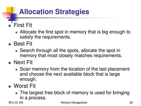 PPT Chapter 7 Memory Management PowerPoint Presentation Free