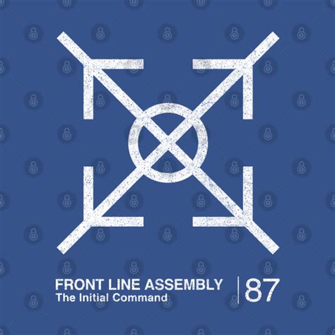 The Initial Command Minimalist Graphic Design Fan Artwork Front