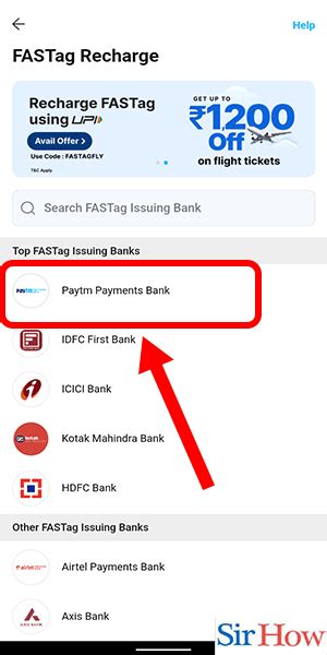 How To Recharge Paytm Fastag 7 Steps With Pictures