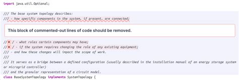[java s125] false positives for markdown documentation comments java 23 feature report false