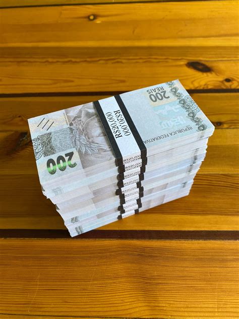 200 Cédulas Cenográficas Mentira Simulação Educativa 200 R