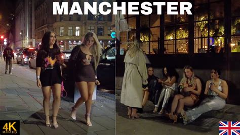 Manchester City Nightlife Walk Tour Youtube