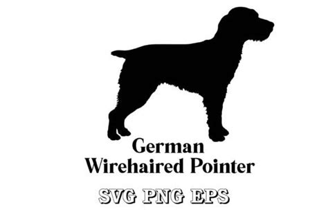 German Wirehaired Pointer Graphic By Pony3000 · Creative Fabrica