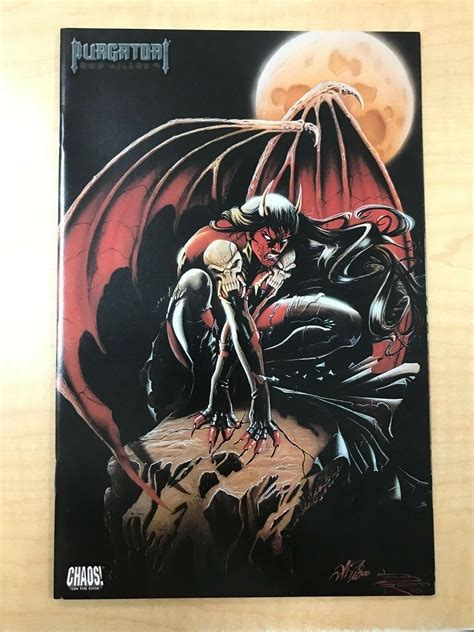 Purgatori God Killer 1 Premium Variant Cover By Al Rio Brian Pulido Lady Death Comic Books