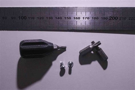 Customizable Hex Bit Screwdriver By 1spire Download Free Stl Model