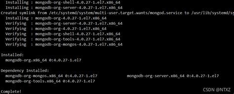 centos7使用yum安装mongodb centos yum mongodb csdn博客