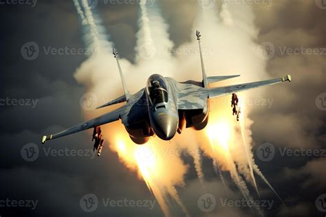 ai generated a fighter jet executing a high speed maneuver generative