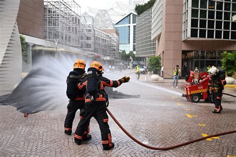 Police Scdf Bring Back Large Scale Counter Terrorism Exercise After Pandemic Hiatus The