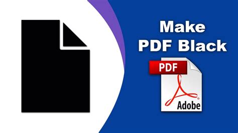 How To Make Pdf Black Background Edit Pdf Using Adobe Acrobat Pro Dc