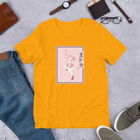 Madoka Magica Madoka Kaname Anime T Shirt Etsy