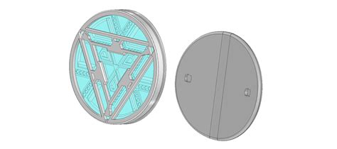 Iron Man 3 Arc Reactor Blueprints