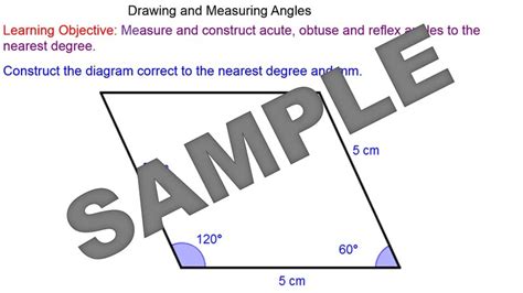 Drawing And Measuring Angles Mr