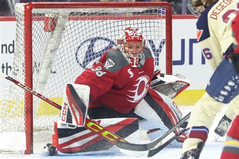 Charge Goalie Emerance Maschmeyer Thriving With Busy Life On And Off The Ice North Shore News