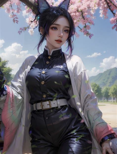 Trùng Trụ Kochou Shinobu Kimetsu No Yaiba Ảnh Sex 3d Ảnh Sex Ai