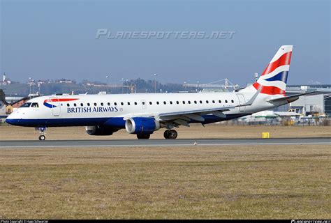 G LCYW British Airways Embraer ERJ 190SR ERJ 190 100 SR Photo By Hugo