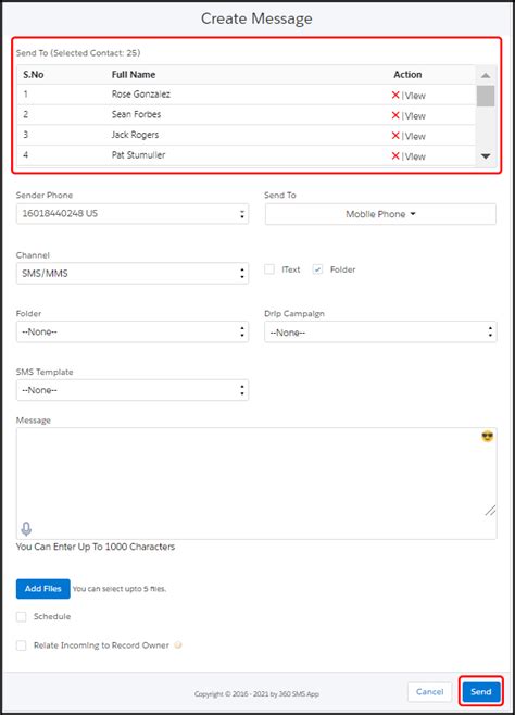 Bulk Text Messages In Salesforce Connect With Millions Instantly