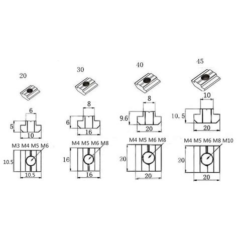 Mua Con Tán Chữ T Cho Nhôm Định Hình gói con giá rẻ nhất TecKi Vn