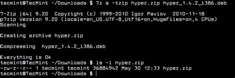 10 7zip File Archive Command Examples In Linux