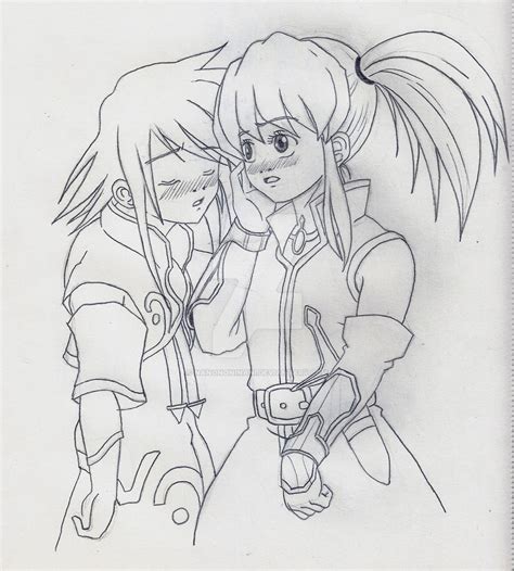Genis And Presea By Nanononinani On Deviantart