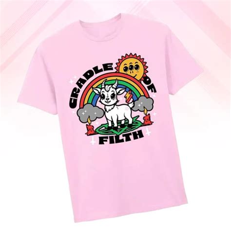 Cradle Of Filth Store Merch Cradle Of Filth Cradle Of Fun Light Pink
