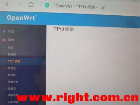 openwrt ttyd终端 突然打不开了 openwrt专版 恩山无线论坛