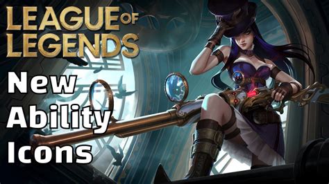 Caitlyn Has Received New Ability Icons On League Of Legends Patch 1221
