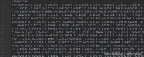 Gensim加载glove提供的词向量的诸多bug之终极解决glove6b300dtxt Csdn博客