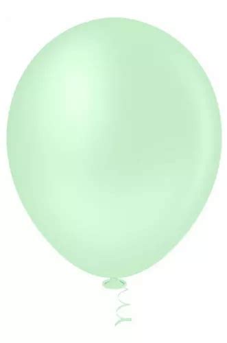 Balão Bexiga Candy Color 5 Polegadas Tema Infantil Revelação Cor Verde