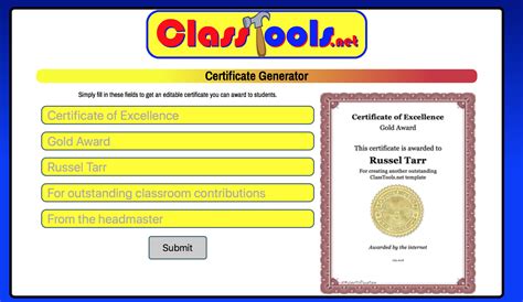 Certificate Generator ActiveHistory