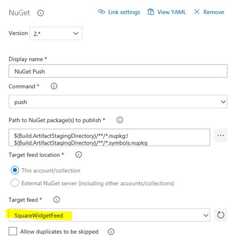 nuget package feeds on azure devops james still