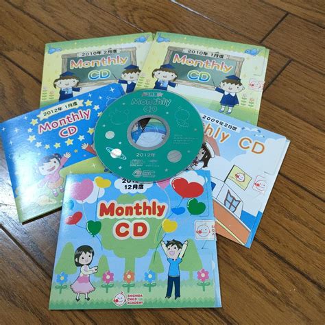 【七田式】マンスリーcd 6枚セット メルカリ