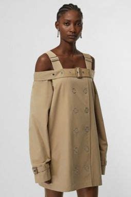Cotton Gabardine Deconstructed Trench Dress Clothes Fashion Fashion