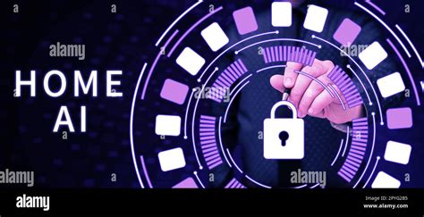 Inspiration Showing Sign Home Ai Internet Concept Home Solution That Enables Automating The