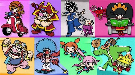 Game And Wario Characters