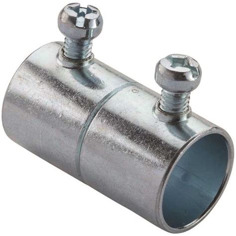 Halex 1 In Electric Metallic Tube Emt Set Screw Coupling 62810 Zoro
