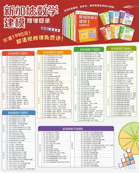 这套新加坡数学教材配有免费课哦