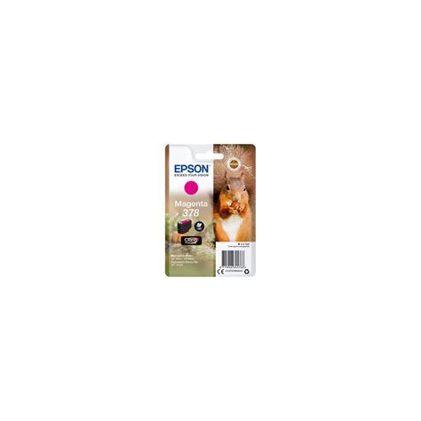 Epson Squirrel Singlepack Magenta 378 Claria Photo Hd Ink à Prix Carrefour