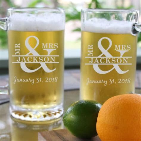 Engraved Glass Mugs Etsy