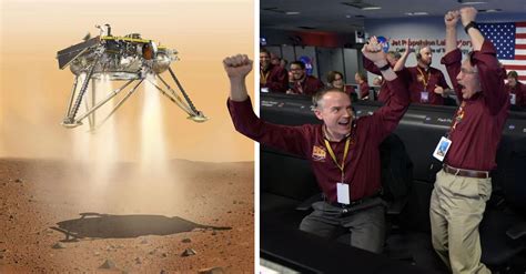 Nave Insight De La Nasa Aterriza Con éxito En Marte