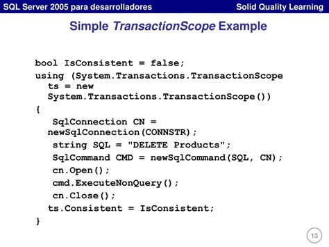 ppt ado 2 0 y sql server 2005 powerpoint presentation free
