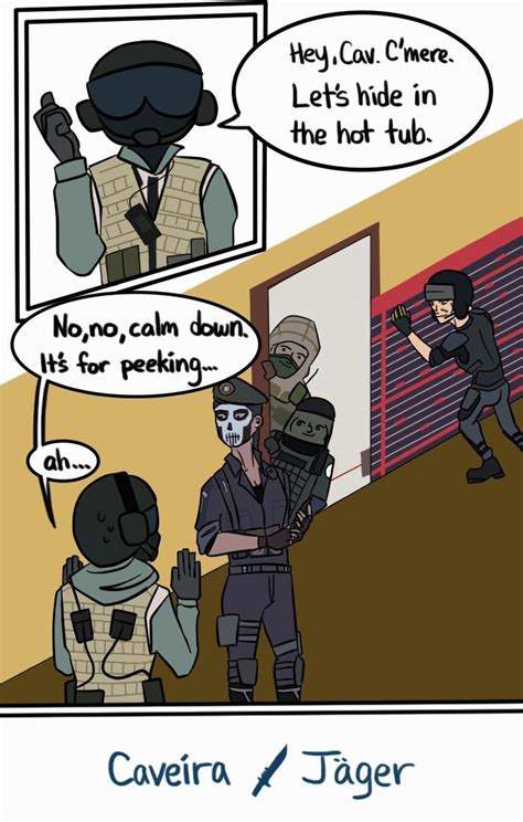 Choose Your Words Carefully Around Her Rainbow Six Siege Memes Rainbow Seige Rainbow Six